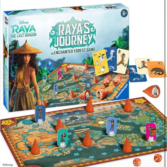 Disney | Toys | Disney Rayas Journey An Enchanted Forest Board Game ...